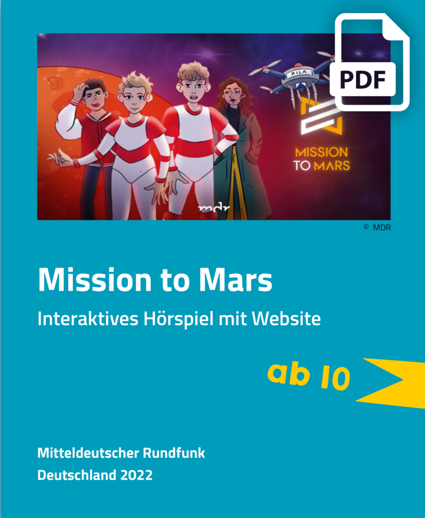 Pädagogisches Begleitmaterial zu „Mission to Mars“ - Deutsche ...
